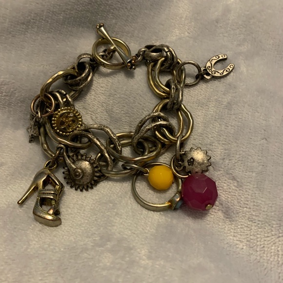 Jessica Simpson | Jewelry | Jessica Simpson Charm Bracelet | Poshmark